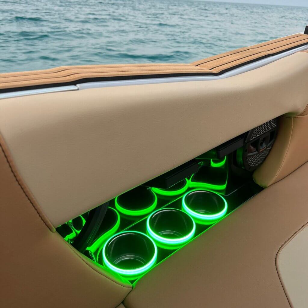 LED Cup Holder Lights - Liquid Lumens